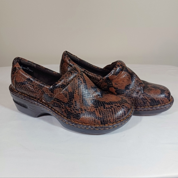 boc | Shoes | Boc Born Concept Snakeskin Clogs | Poshmark